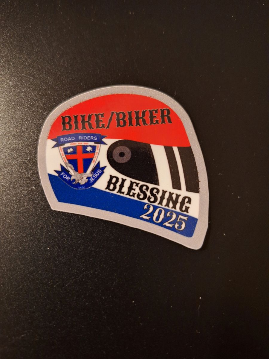 Bike/Biker Blessing Sticker 2025