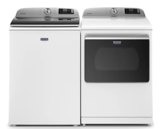 Maytag High Efficiency Smart Compatible Extra Large Top-Load Washer and ...