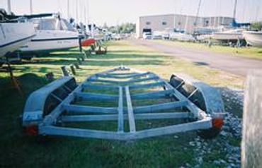 Custom Sail Boat Trailers - Custom Sailboat Trailers