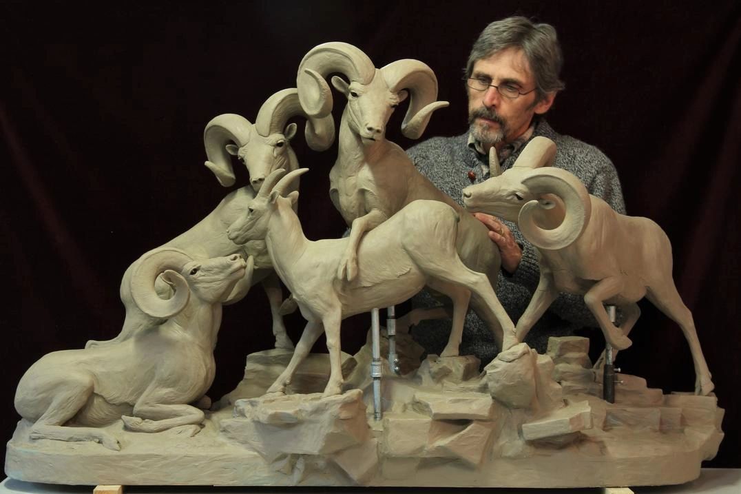 Scott Lennard Bronze - Bronze Sculpture, Wildlife Bronze Art