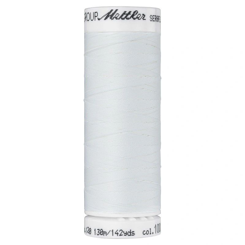 Mettler Seraflex Thread: 50 wt- 142 yds- #1000 Eggshell