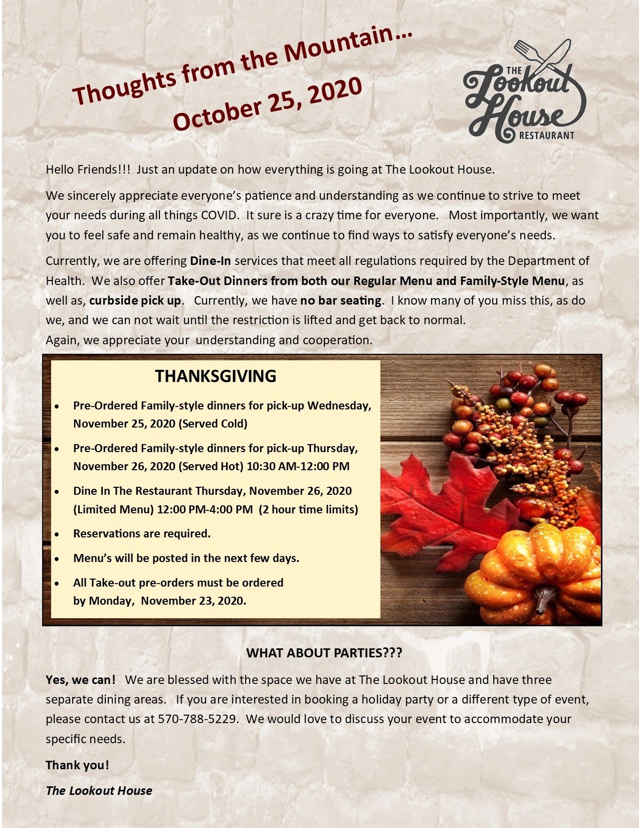 The Lookout House | The Lookout House