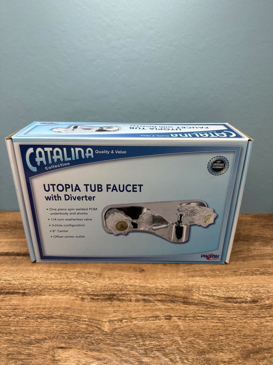 Valterra Utopia Tub Faucet with Diverter