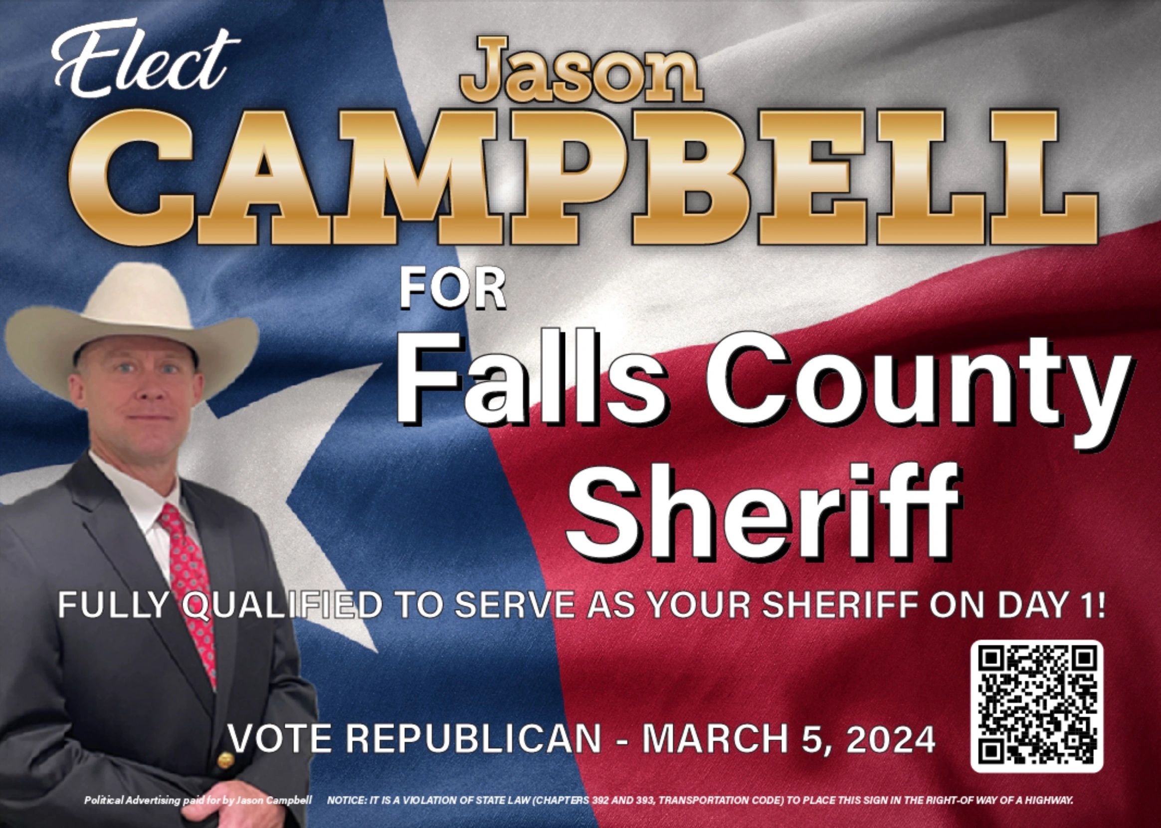 Jason Campbell for Sheriff