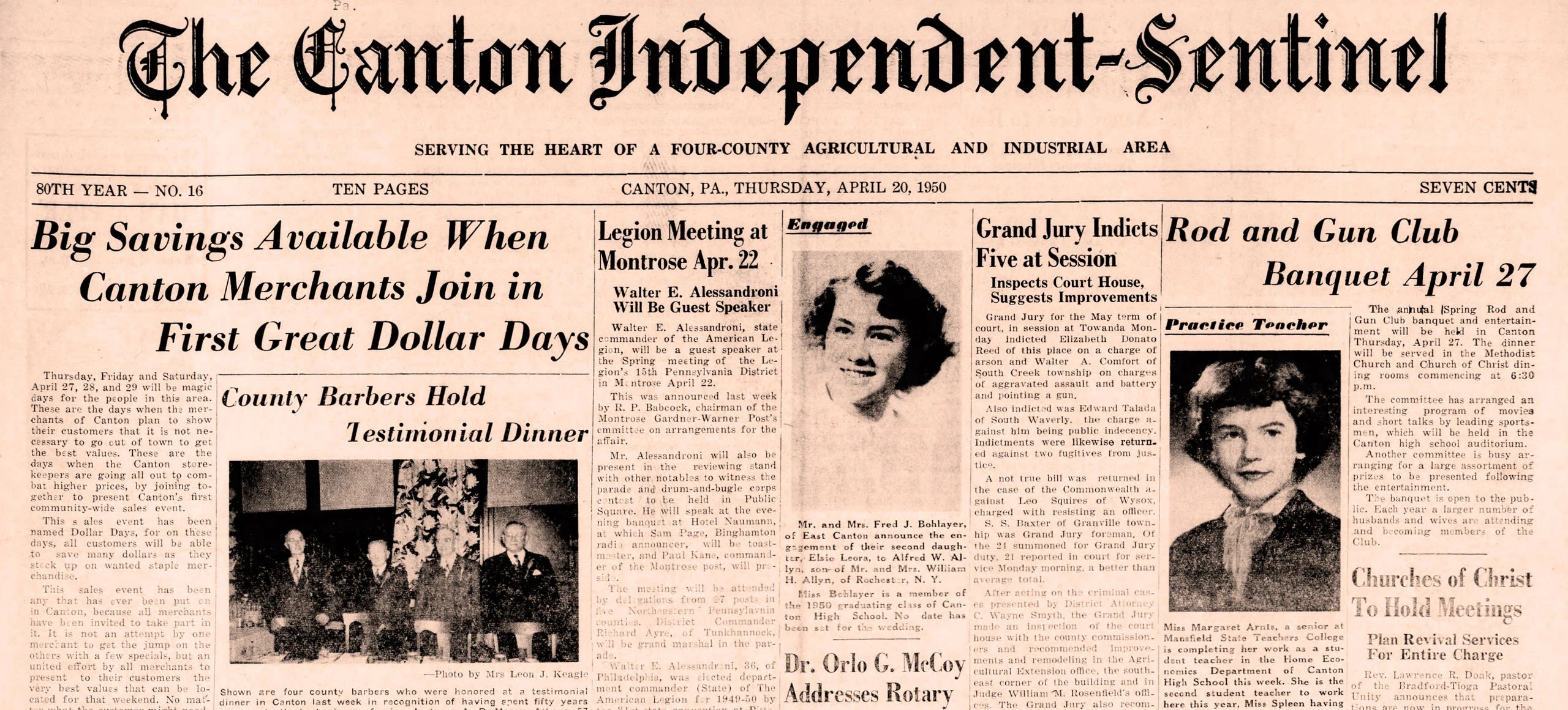 Looking Back: Canton Independent-Sentinel 20 Years Ago