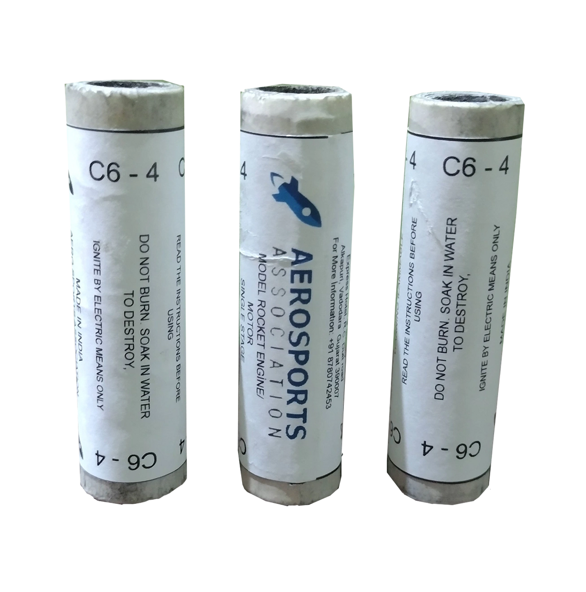 Model Rocket Engine (C6-4)