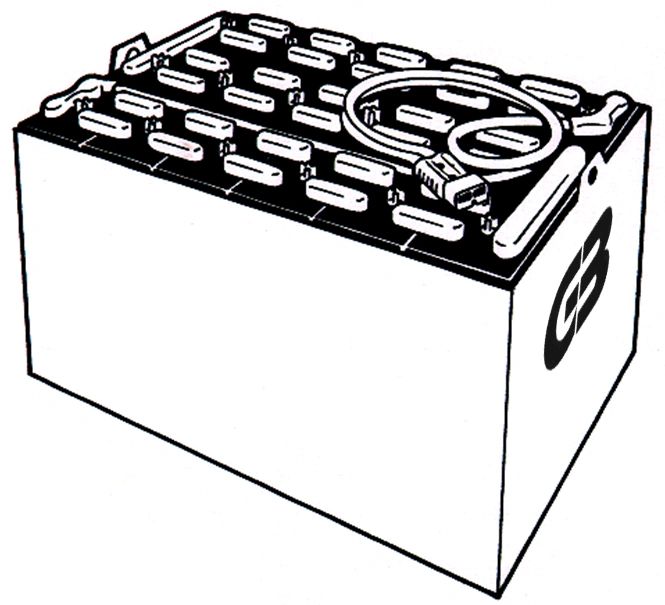 New 24-85-21 battery, 24 cell, 48 volt, 850AH