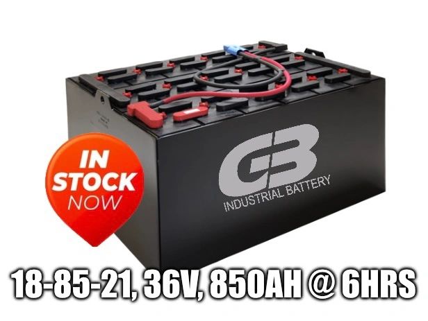 New 18-85-21 battery, 36 volt, 850AH
