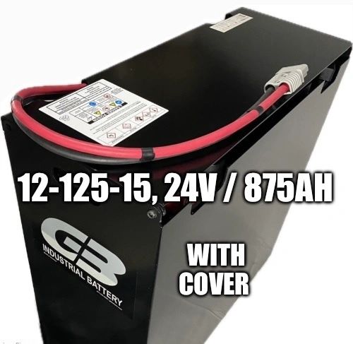 New 12-125-15 Battery, 24 volt / 875AH, 7yr Warranty