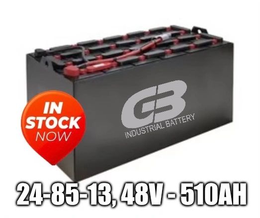 New 24-85-13 battery, 48 volt, 510AH