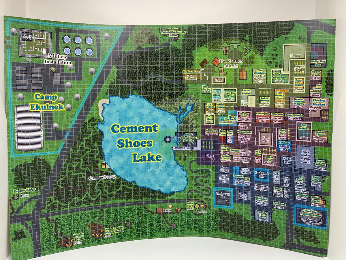 Inner City Redux North Map
