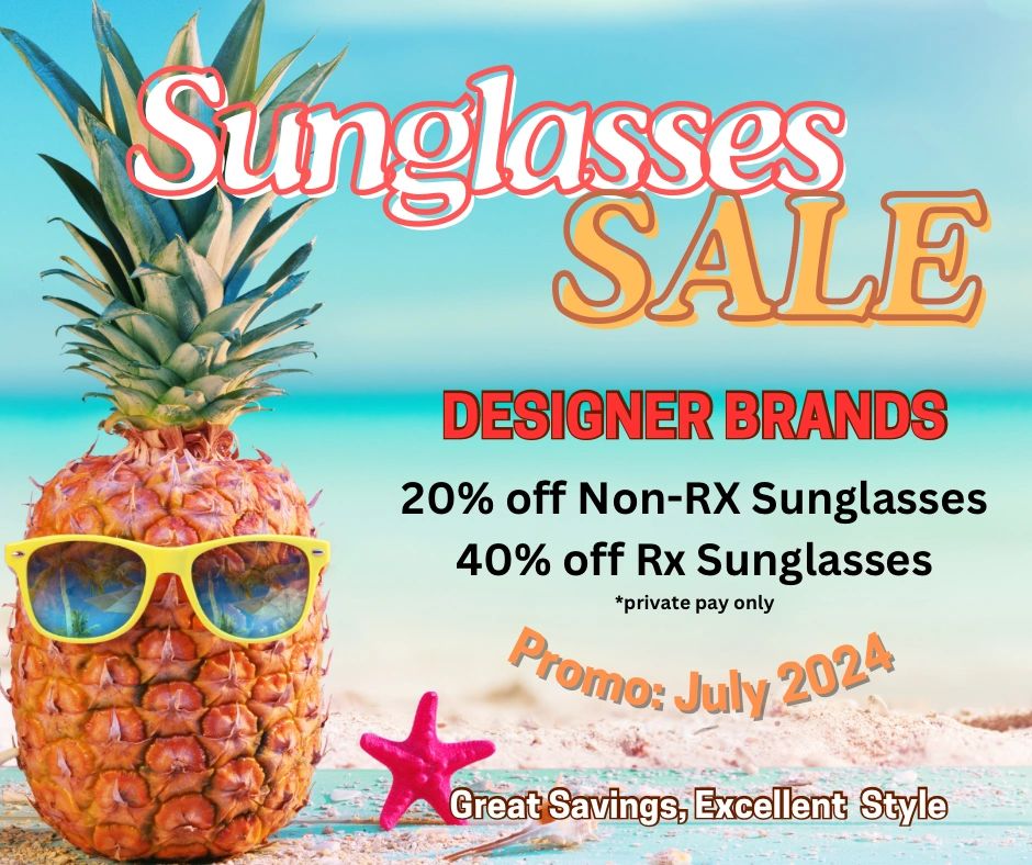 Come and find your new shades at Midwest Family Eyecare!