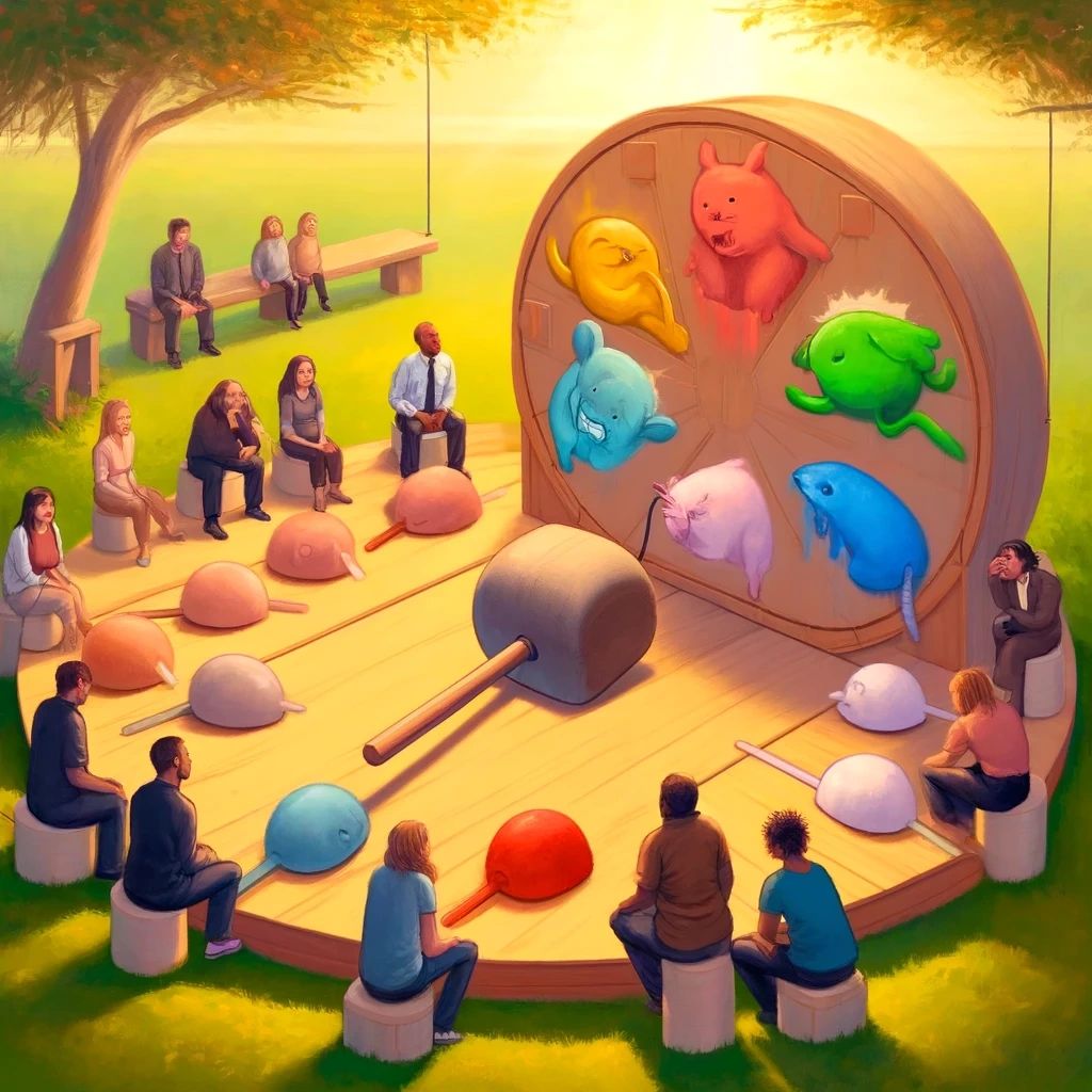 The Whack-a-Mole Game of Emotions