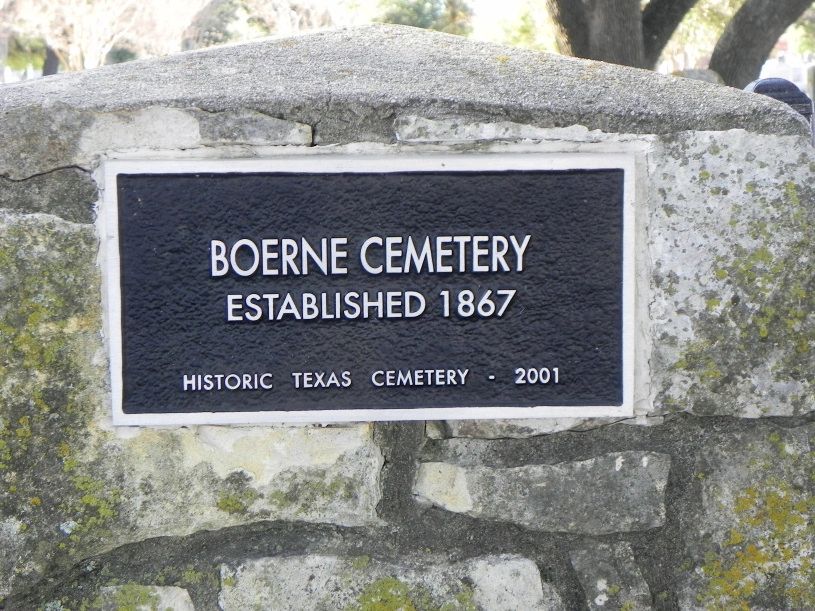Discovering Boerne Cemetery