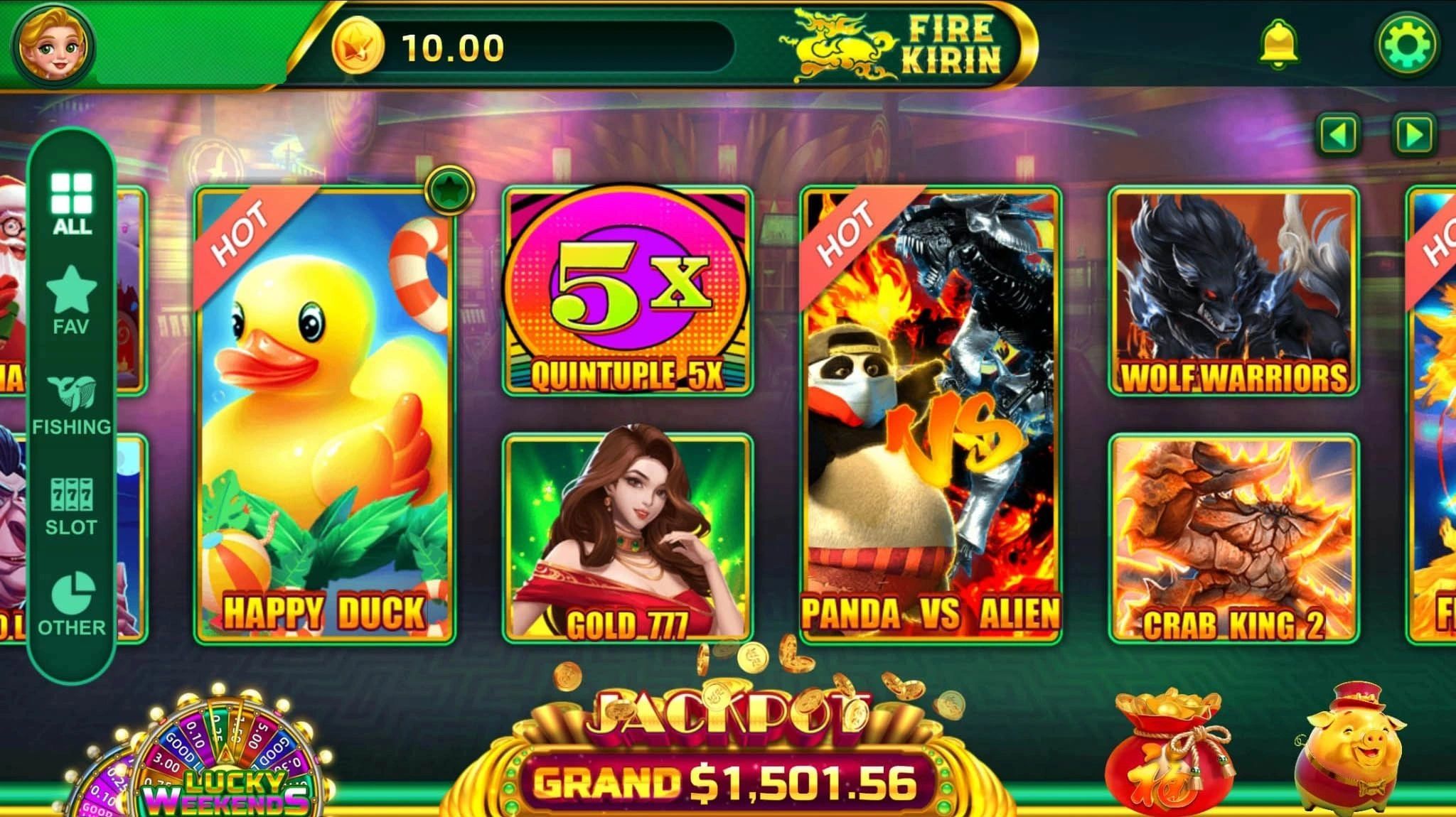 Fire Kirin App
