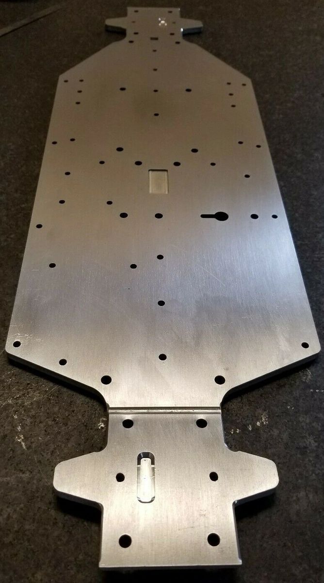 Arrma Outcast 8s "Bulletproof" Chassis Upgrade, .25" (635mm) 7075-T6 ...