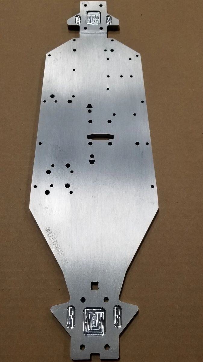 Arrma Kraton 6s "Bulletproof" Chassis Upgrade, .25" (635mm) 7075-T6 ...