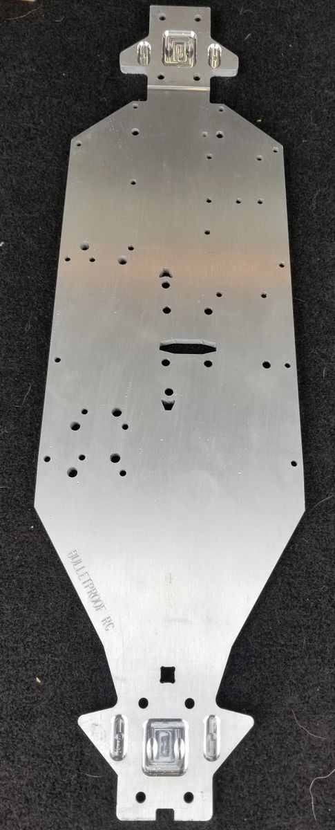 Arrma Kraton 6s "Bulletproof" Chassis Upgrade, .25" (6.35mm) 7075-T651 ...