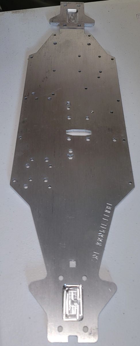 Arrma Talion 6s "Bulletproof" Chassis Upgrade, .25" (6.35mm) 7075-T651 ...