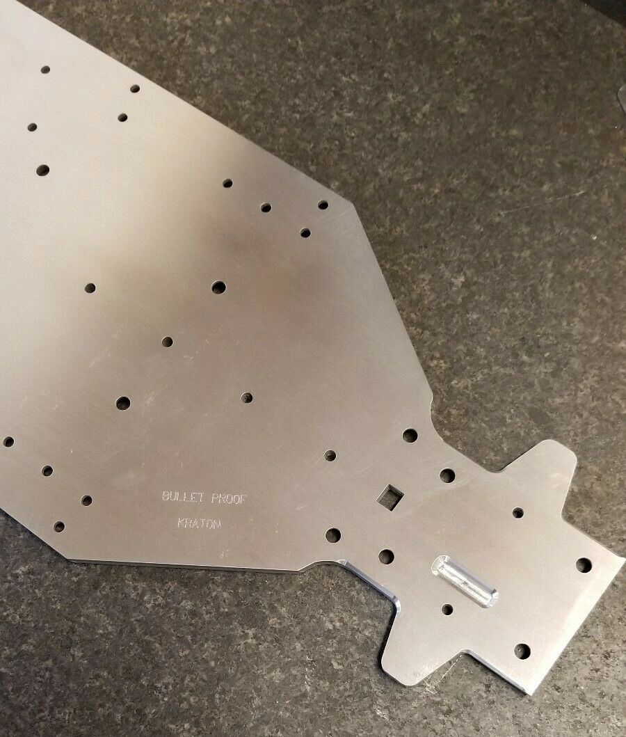 Arrma Kraton 8s "Bulletproof" Chassis Upgrade, .25" (635mm) 7075-T6 ...