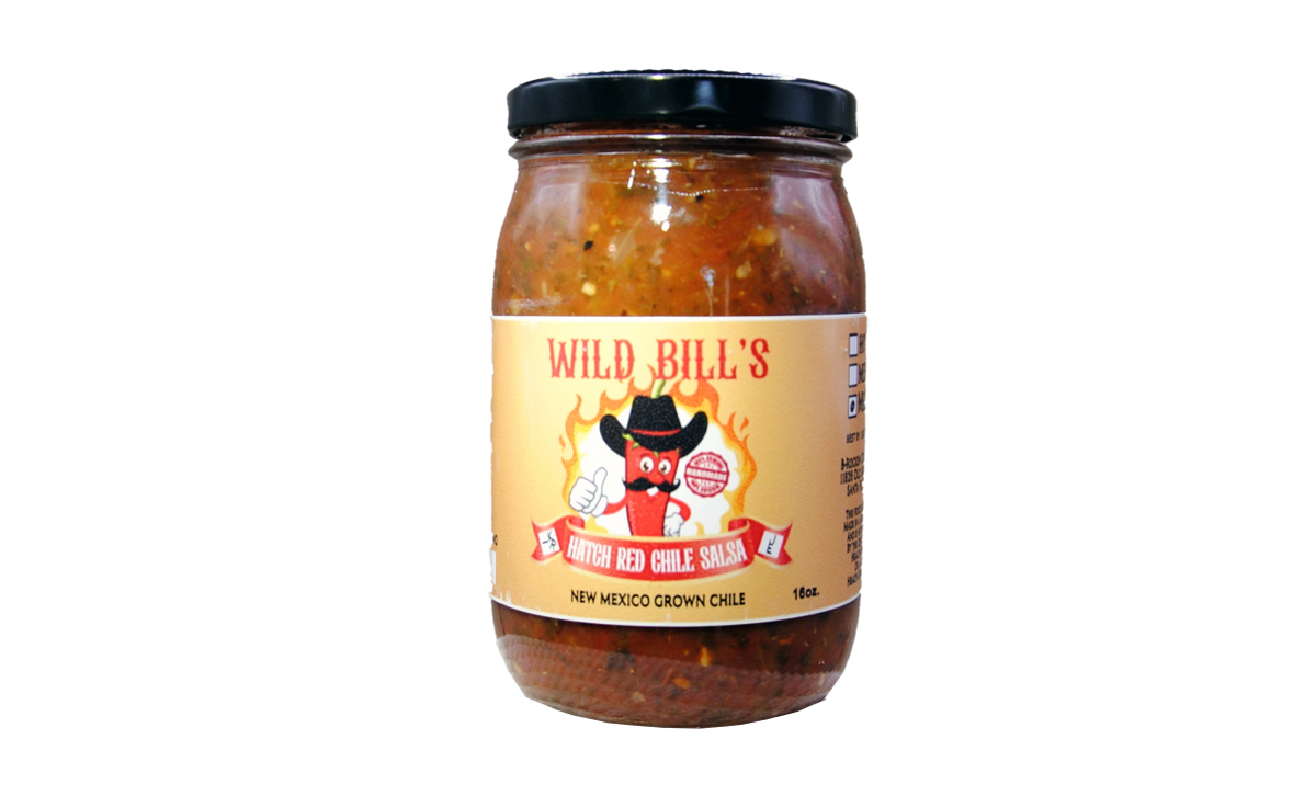 UNAVAILABLE - COMING SOON - Wild Bill's Hatch Red Chile Salsa - Hot