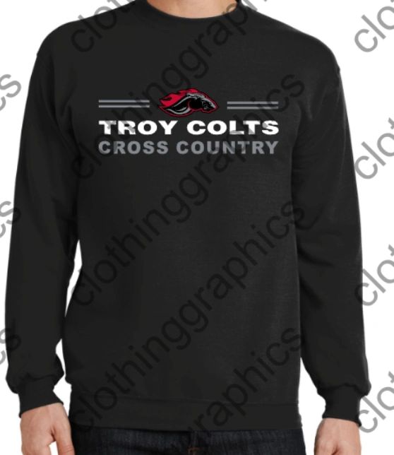 Troy CC Gildan cotton CREWNECK