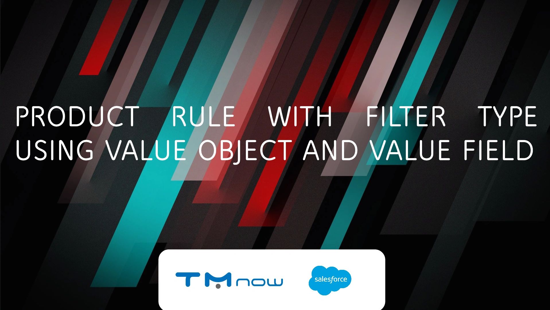 Product Rule with Filter Type using Value Object and value Field
