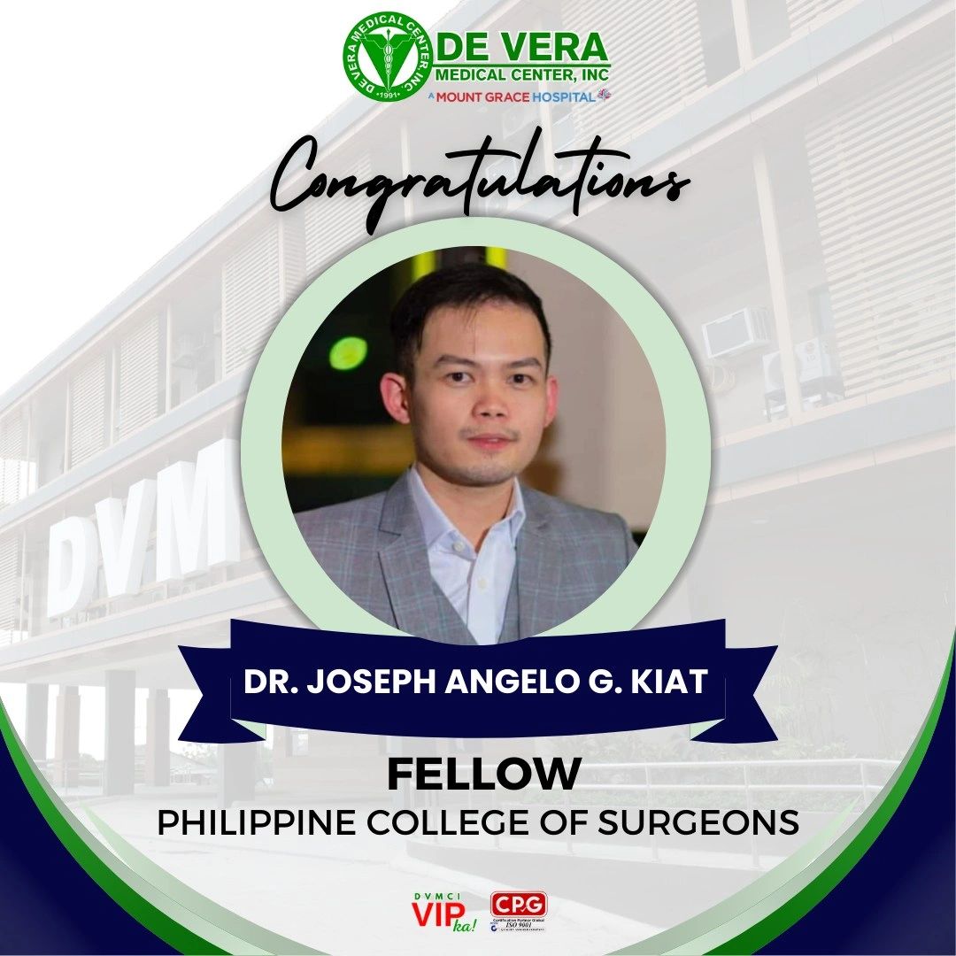 Warmest Congratulations to Dr. Joseph Angelo Kiat! 拾