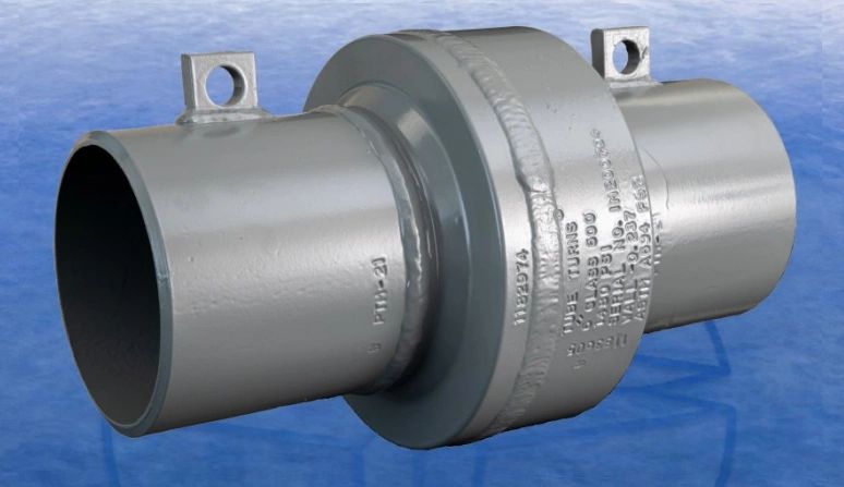 Sypris Tube Turns "Pipe Type" Insulated Joint. With Pipe Pups.