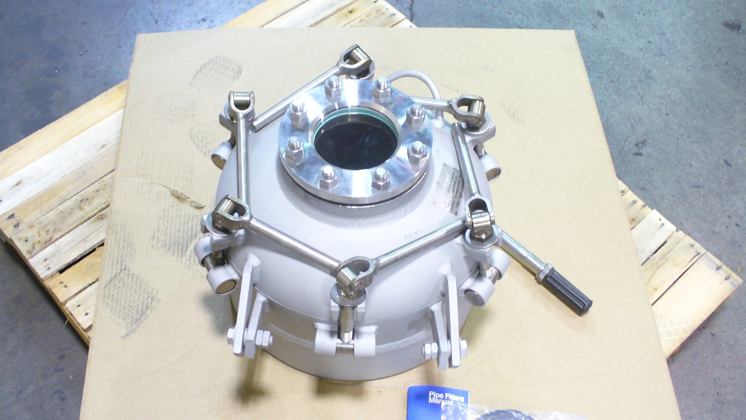 T-Bolt Hinged Closures-Doors. ASME boiler and pressure vessel