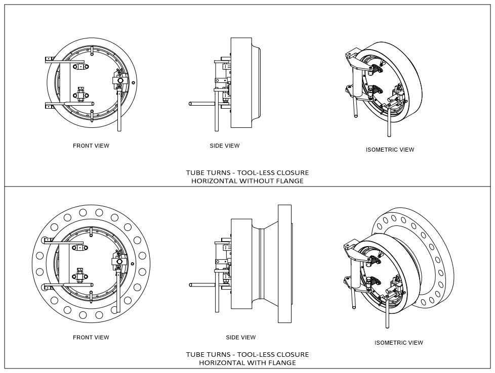 Natural Gas Processing Vessel Closures and Manways. How They Work