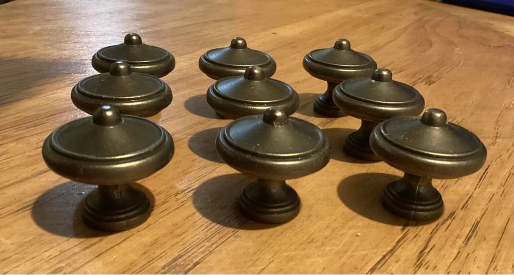 9 Bronze Pointy Top Umbrella Knobs