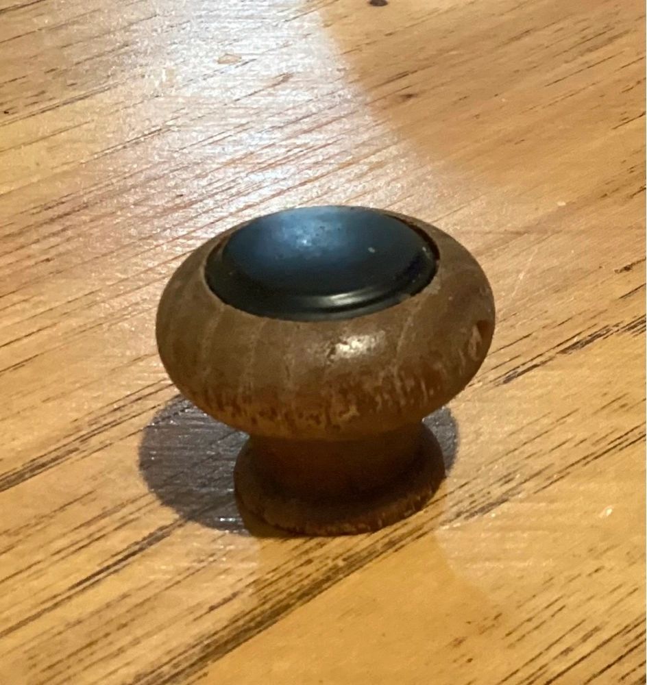 4 Rustic Wood Farmhouse Knobs