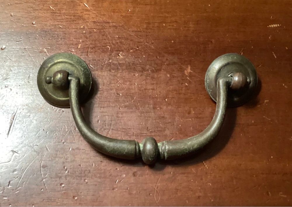 4 Small Brass Swan Necks