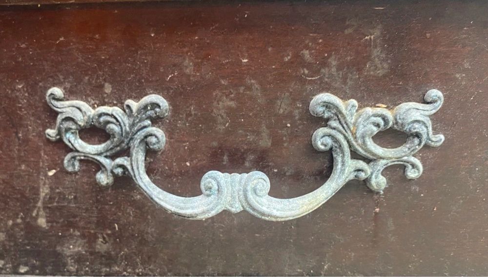 9 Long Patina French Pulls