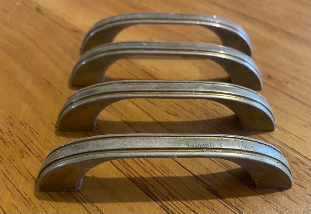 4 Heavy Stainless Modern Pulls
