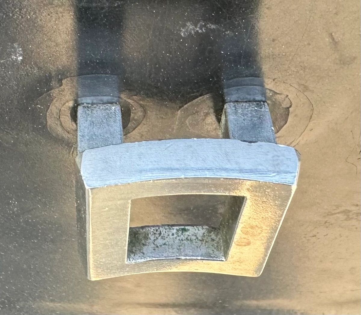 12 Square Silver Knobs