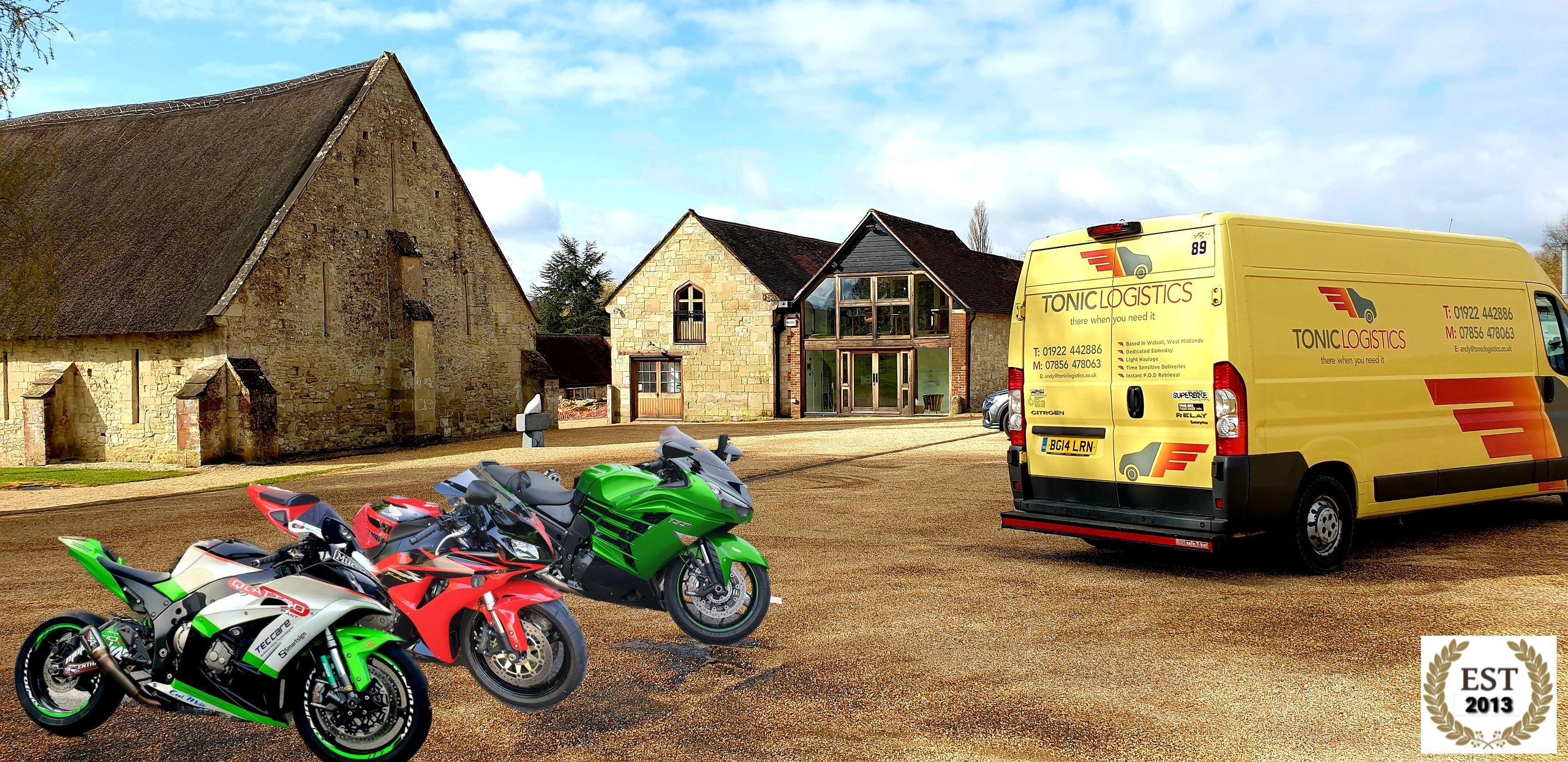 Tonic Logistics / Motorcycle Transportation - Sameday Courier Service ...
