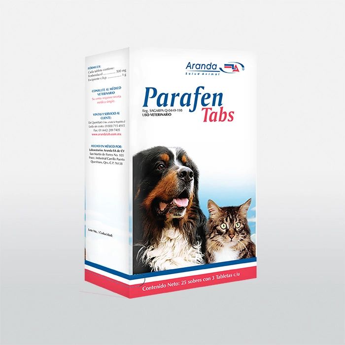 PARAFEN TABS BLISTER CON 3 TABLETAS