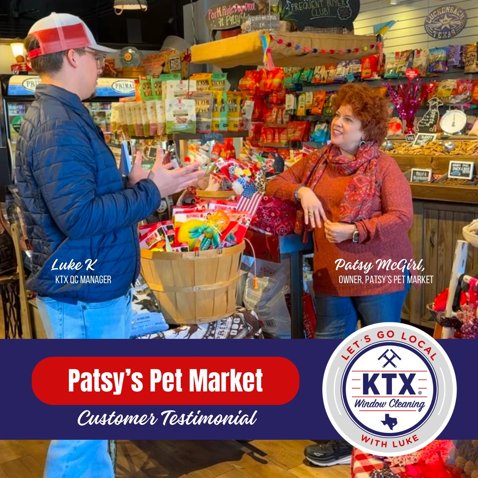 KTX Let’s Go Local with Luke: Patsy's Pet Market Katy, TX