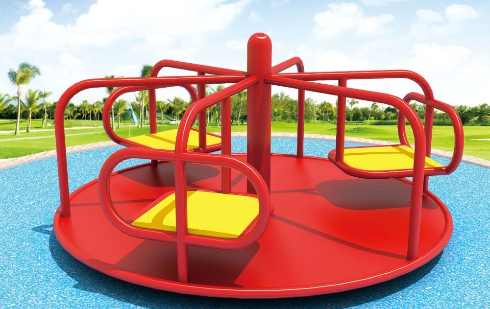 CARRUSEL ANTIVANDALICO DE TRES ASIENTOS R 180*100 CM