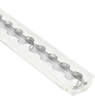 Low profile surface mounted floor tracking