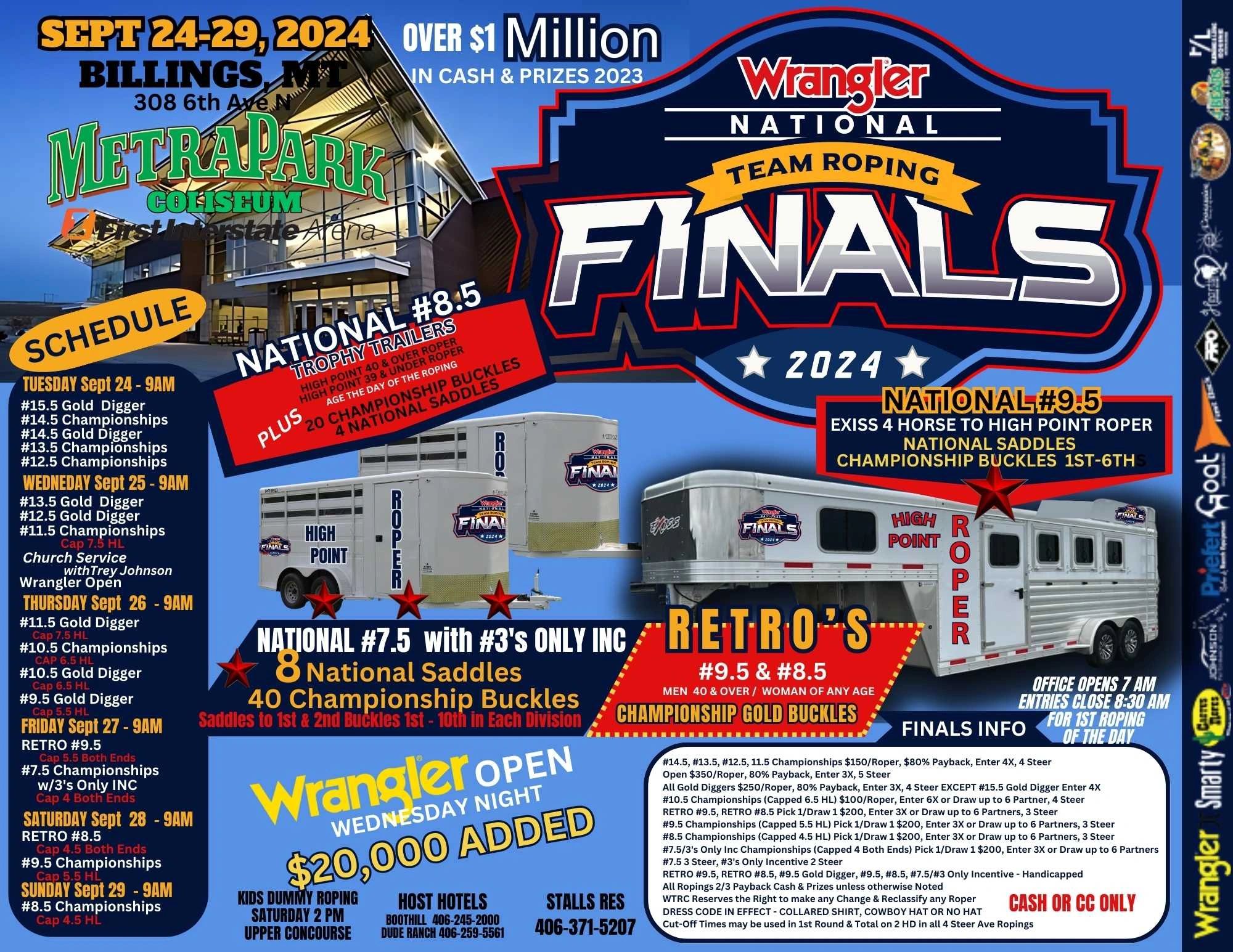 Wrangler Team Roping Championships - Home