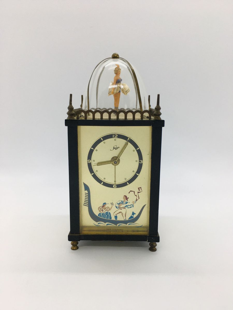 German Windup Musical Clock