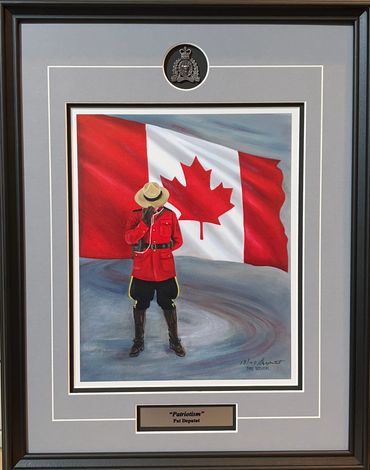 Mounted Police Art - Art, Rcmp, Frame
