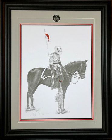 Mounted Police Art - Art, Rcmp, Frame | Mounted Police Art
