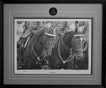 Mounted Police Art - Art, Rcmp, Frame
