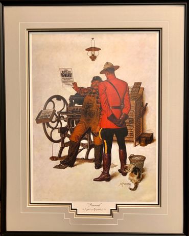 Mounted Police Art - Art, Rcmp, Frame