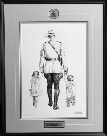 Mounted Police Art - Art, Rcmp, Frame