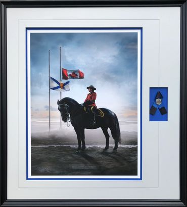 Mounted Police Art - Art, Rcmp, Frame